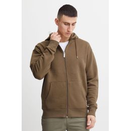 11 Project Herren Kapuzensweatjacke "Kapuzensweatjacke PRAndron", braun, Gr. XL, Obermaterial: 60% Baumwolle CO. 40% Polyester PES., Sweatjacken
