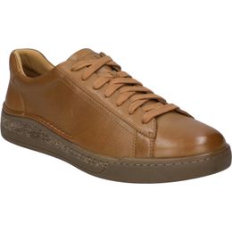 Josef Seibel Herren Sneaker "Cleve 02, camel", Gr. 45camel, Obermaterial: 100% Rindsleder Leather cow., Schuhe