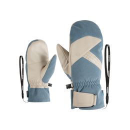 Ziener Herren F&auml;ustlinge "GETTERO-Z AQUASHIELD lavalan", blau, Gr. 7,5, Materialmix, Handschuhe, wasser- und winddicht, atmungsaktiv, Wollwattierung,