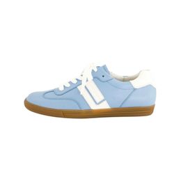 Paul Green Damen Sneaker "Paul Green Sneaker Glattleder", Gr. 35,5blau, wei&szlig;, Glattleder, Schuhe