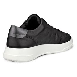 Ecco Damen Sneaker "Move W", Gr. 36schwarz, Leder, Schuhe, Freizeitschuh, Halbschuh mit ergonomischer Fluidform Sohle