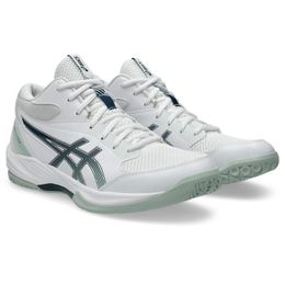 asics Herren Hallenschuh "GEL-TASK MT 4", Gr. 46, weiß, Synthetik, Schuhe, für Hallensport