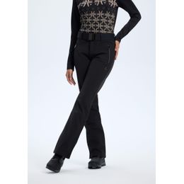 Luhta Damen Skihose "Luhta Softshell hose Joentaus", schwarz, Gr. 42, 95% Polyester, 5% Elasthan, Hosen