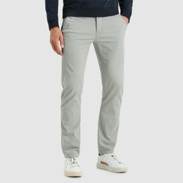 PME-Legend PME LEGEND Herren Chinohose "TWIN WASP CHINO LEFT HAND STRETCH TWILL", grau, Gr. 34, unifarben, Canvas, Obermaterial: 97% Baumwolle, 3% Elasthan,