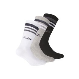 Diadora Herren Kurzsocken "Socken 3er Pack", Gr. 43, bunt, Obermaterial: 80% Baumwolle CO. 18% Polyester PES. 2% Elasthan EL., Socken