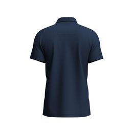 Fynch-Hatton Herren Poloshirt, blau, Gr. XL, unifarben, Jersey, Obermaterial: 100% Baumwolle, Shirts, mit Logo Stickerei