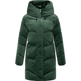 Ragwear Damen Kurzmantel "Avelin Velvet YOUMODO", gr&uuml;n, Gr. M, Obermaterial: 100% Polyester. Innenfutter: 100% Polyester. Wattierung: 100% Polyester,