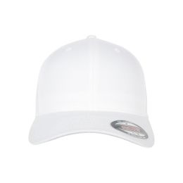 Flexfit Damen Flex Cap "Flexfit Unisex Flexfit Organic Cotton Cap"wei&szlig;, Gr. L, unifarben, 98% Baumwolle, 2% Elasthan, Caps