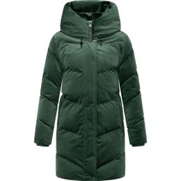Ragwear Damen Kurzmantel "Avelin Velvet YOUMODO", gr&uuml;n, Gr. XXXL, Obermaterial: 100% Polyester. Innenfutter: 100% Polyester. Wattierung: 100%