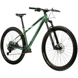KROSS Mountainbike "Hardtail Level 5.0", 43cm, 29 Zoll (73,66cm) hinten: 29 Zoll (73,66cm), gr&uuml;n, Fahrr&auml;der