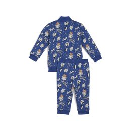 Puma Jungen Sportanzug "BMW M Motorsport Jogging-Set mit Allover-Print Kinder", wei&szlig;, Gr. 104, Obermaterial: 32% Polyester, 68% Baumwolle; Rippe: 97%