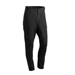 Maier Sports Herren Outdoorhose "Multi Pulse M", schwarz, Gr. 48, 65% POLYESTER, 35% BAUMWOLLE, Hosen, Herren Wanderhose schnelltrocknend Regular Fit