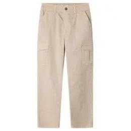 Pepe Jeans f&uuml;r Jungen. PB210730 Relax Cargo Hose beige (8A&ntilde;os= 128cm), L&auml;ssig, Baumwolle, Nachhaltig, Kinderbekleidung
