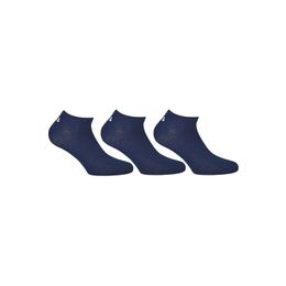 Fila Herren Sneakersocken "Socken 3er Pack", Gr. 39, blau, Obermaterial: 75% Baumwolle CO. 23% Polyester PES. 2% Elasthan EL., Socken