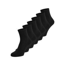 YSABEL MORA Damen Kurzsocken, Gr. 41, schwarz, Baumwollmischung, Socken