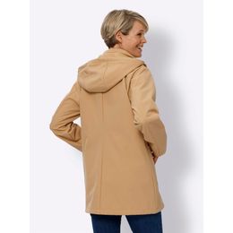 Classic Basics Damen Softshelljacke, braun, Gr. 46, unifarben, 94% Polyester, 6% Elasthan, Jacken