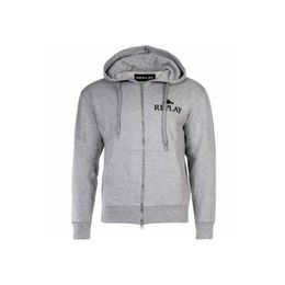 Replay Herren Sweatshirt "Sweatjacke", grau, Gr. L, Obermaterial: 100% Baumwolle CO., Sweatshirts