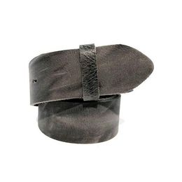 Damen G&uuml;rtelriemen, grau, Gr. 85, RETTUNGSRING G&Uuml;RTEL, Leder, G&uuml;rtel