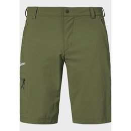 Schöffel SCHÖFFEL Herren Shorts "Shorts Folkstone", grün, Gr. 52, Oberstoff: 89% Nylon 11% Elasthan, Hosen