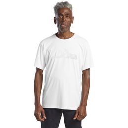 Jack Wolfskin Herren T-Shirt "PEAK GRAPHIC T M", wei&szlig;, Gr. M, Oberstoff 100% POLYESTER, Shirts