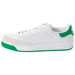 Herren Sneaker "ROD LAVER", adidas originals, Gr. 38,5, wei&szlig;, Leder, Textil, Schuhe