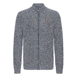 !Solid SOLID Herren Strickjacke "Strickjacke SDRicard", blau, Gr. L, Obermaterial: 70% Baumwolle CO recyc.. 30% Polyester Pol. recyc.., Strickjacken