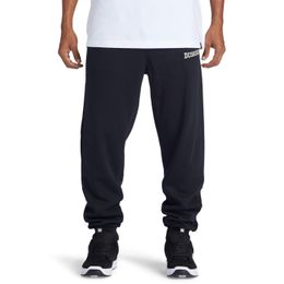 DC Shoes Herren Jogger Pants "Baseline", schwarz, Gr. L, [Hauptstoff] 50% Baumwolle, 25% Baumwolle, 25% Polyester, Hosen