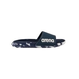 arena Damen Badesandale "Marco Bi Badeschuhe", Gr. 43, blau, Obermaterial: 45% Polyester, 35% PVC, 20% Polyurethan, Schuhe