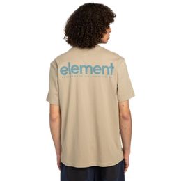 Element Herren T-Shirt "Simple Logo", grau, Gr. S, Obermaterial: 100% Baumwolle;, Shirts