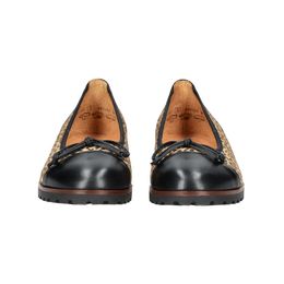 Gabor Damen Ballerina "Gabor Ballerinas Nappaleder", Gr. 40, beige, Nappaleder, Schuhe