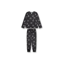 Sanetta Mädchen Schlafanzug "Pyjama", Gr. 152, schwarz, Obermaterial: 100% Baumwolle CO., Homewear-Sets