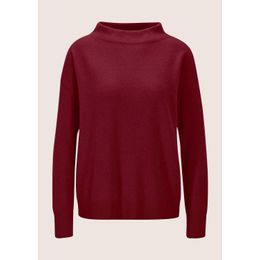 Madeleine Mode MADELEINE Damen Longpullover "Pullover Pullover", rot, Gr. 34, Obermaterial: 100% Kaschmir WS., Pullover