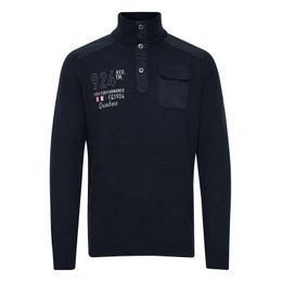 FQ1924 Herren Troyer "Troyer FQErlong", blau, Gr. L, Obermaterial: 50% Baumwolle CO. 50% Polyacryl PAN., Pullover