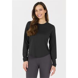 ENDURANCE ATHLECIA Funktionsshirt ATHLECIA "Doja", Herren, Gr. 38, schwarz, 100% Polyester, unifarben, normal, Rundhals, Shirts Funktionsshirt, mit Quick-Dry-Funktion