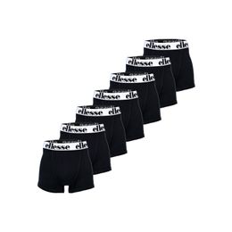 Ellesse Herren Boxershorts "Boxershort YEMA 7 Pack Boxer Shorts 7er Pack", Gr. S, schwarz, Obermaterial: 95% Baumwolle CO. 5% Elasthan EL., Unterhosen