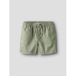 name it Mädchen Shorts "NKFBELLA LOOSE TWILL SHORTS 5131-TF", Gr. 116tea (blank), Web, Obermaterial: 100% Baumwolle, unifarben, Hosen