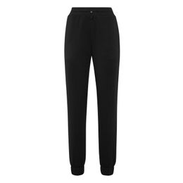 Plein Sport Damen Jogginghose "Jogginghose", schwarz, Gr. L, Obermaterial: 48% Polyester, 24% Baumwolle, 23% Modal, 5% Elasthan, Hosen