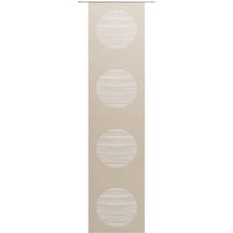 Neutex for you! Schiebegardine NEUTEX FOR YOU, B:57cm H:145cm, beige, Scherli, Polyester, Wohnzimmer, Gardinen, "Padova", inkl. Befestigungszubeh&ouml;r, Halbtransparent,