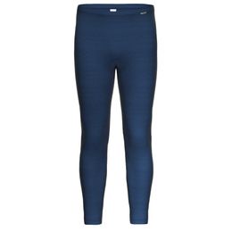 Ammann Herren Lange Unterhose "Unterhose lang ohne Eingriff Day Classic / Jeans Feinripp", Gr. 7, blau, Obermaterial: 75% Baumwolle CO. 25% Polyester