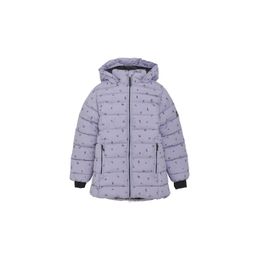 Color Kids Jungen Steppjacke "Steppjacke COJacket - Quilt - Long - AOP", lila, Gr. 104, Obermaterial: 100% Polyester PES., Jacken