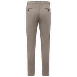 Bugatti Herren Chinohose, beige, Gr. 32, unifarben, 88% Polyester, 8% Viskose, 4% Elasthan, Hosen, mit Kordelzug
