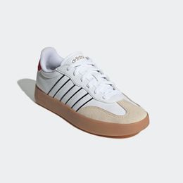 Herren Sneaker "BARREDA", adidas Sportswear, Gr. 42,5, weiß, Leder, Synthetik, Schuhe, Design auf den Spuren des adidas Handball Spezial
