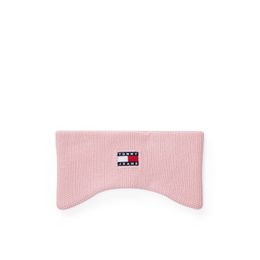 Stirnband Tommy Jeans "TJW HERITAGE CORE", Damen, rosa (delicate pink), Strick, Baumwolle, Mützen, One Size, gestrickt