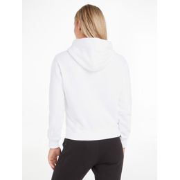 Damen Kapuzensweatshirt "CK EMBROIDERY HD", wei&szlig;, Gr. XXXL, Calvin Klein Jeans, bestickt, unifarben, Sweatware, Obermaterial: 50% Baumwolle, 50%