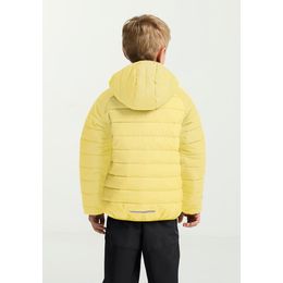 Jack Wolfskin Jungen Outdoorjacke "ZENON JKT KIDS"lemonice, Gr. 128, Oberstoff: 100% POLYESTER; Kontrastmaterial 1: 100% POLYESTER; Füllung 1: 100%