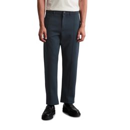 Marc O'Polo MARC O'POLO Herren Jerseyhose "aus Bio-Baumwoll-Mix", blau, Gr. XL, unifarben, Obermaterial: 91% Baumwolle, 6% Polyester, 3% Elasthan, Hosen