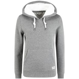 oxmo Damen Kapuzenpullover "Hoodie OXBinna", grau, Gr. S, Obermaterial: 50% Baumwolle CO. 50% Polyester PES., Sweatshirts