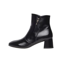 Nero Giardini Damen Stiefelette "Nero Giardini Stiefelette Leder", Gr. 38, schwarz, Leder, Schuhe