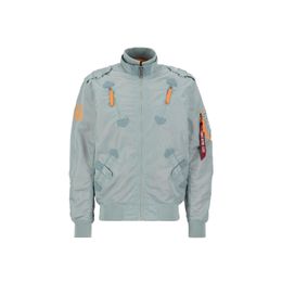 Herren Bomberjacke "Falcon II Light", grün, Gr. L, Alpha Industries, Obermaterial: 100% Nylon, Futter: 100% Nylon, Jacken