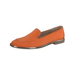Paul Green Damen Slipper "Paul Green Slipper Nubukleder", Gr. 39, orange, Nubukleder, Schuhe